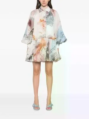 Aje Mietta Aria Natura Mini Dress