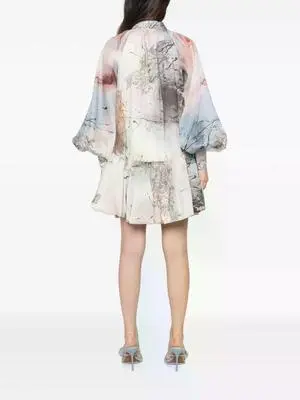 Aje Mietta Aria Natura Mini Dress