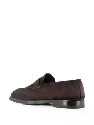 ALEXANDER HOTTO Suede Penny Loafers