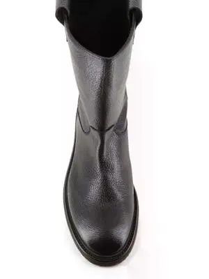ALEXANDER HOTTO Almond-toe Boots