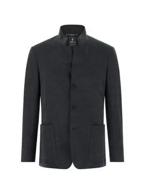 Boggi Milano Blazer Diagonal Wool Blend Wooltech