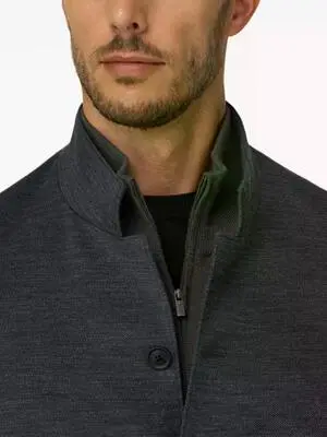 Boggi Milano Blazer Diagonal Wool Blend Wooltech