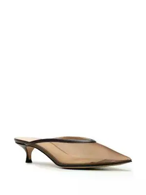 Le Monde Beryl Venetian Mules - Brown