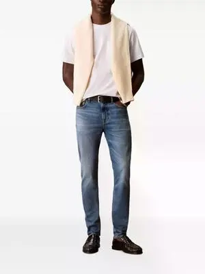 Calvin Klein Whiskered Faded Jeans