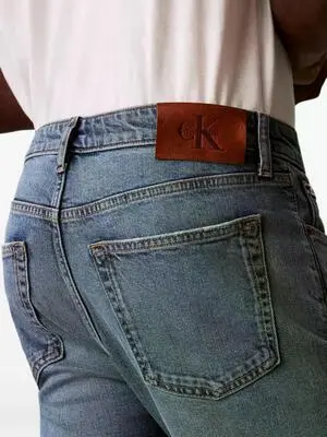 Calvin Klein Whiskered Faded Jeans