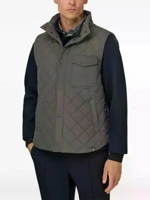 Boggi Milano Quilted Padded Gilet