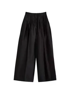 HEIRLOME Condesa Pleated Wide-leg Trousers