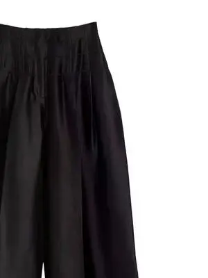 HEIRLOME Condesa Pleated Wide-leg Trousers