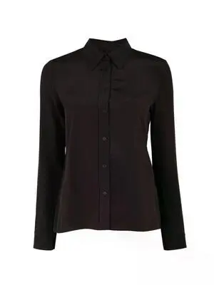 NILI LOTAN Simone Long-sleeves Shirt - Brown