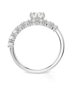 SWAROVSKI Crystal-embellished Wrap Ring - Silver