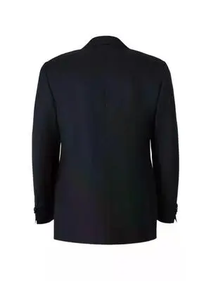 Canali Single-breasted Pinstripe-pattern Wool Suit