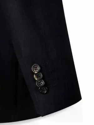 Canali Single-breasted Pinstripe-pattern Wool Suit