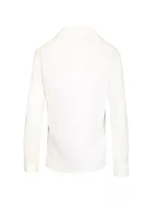 AL DUCA D’AOSTA 1902 Silk V-neck Blouse - White