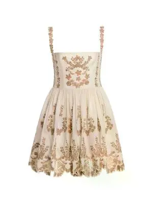 Agua Bendita Embroidered Cocktail Dresses