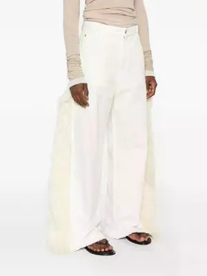 DARKPARK Denim Fringed Jeans