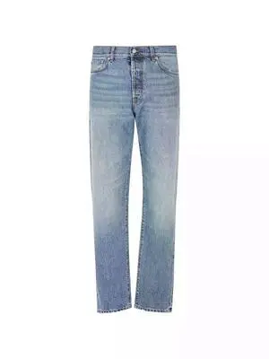 DEPARTMENT 5 Washed Straight-leg Denim Jeans - Blue