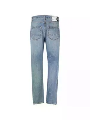 DEPARTMENT 5 Washed Straight-leg Denim Jeans