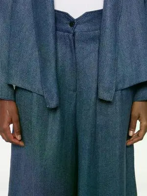 Alberta Ferretti High-waisted Pleated Trousers