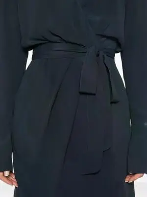 Patrizia Pepe Nexus Crêpe Wrap Dress