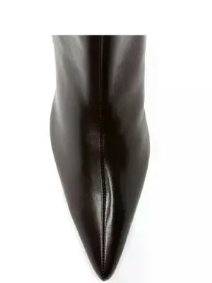 Khaite Sybil Pointed-toe Ankle Boots