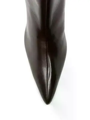 Khaite Sybil Pointed-toe Ankle Boots