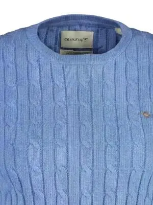 Gant Cable Knit Sweater - Blue