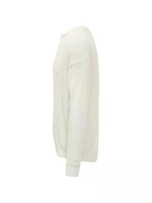 AMARANTO Stripe-knit Sweater