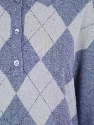 RÓHE Argyle-knit Wool Sweater