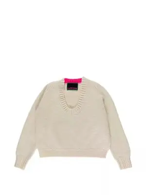 LA FETICHE Loose-fit Jumper - Neutrals
