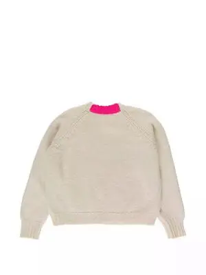 LA FETICHE Wool Jumper With Ribbed Trim