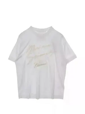 Givenchy 2020s Script Logo-print T-shirt - White