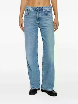 AGOLDE Harper Straight-leg Jeans - Blue