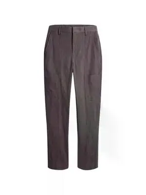 Vince Tailored Stretch-cotton Wide-leg Trousers