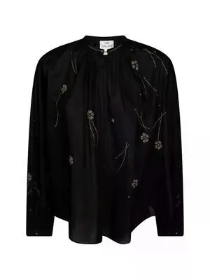 FORTE_FORTE Bead-embroidered Blouse