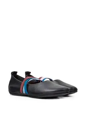 Camper Twins Leather Ballet Flats