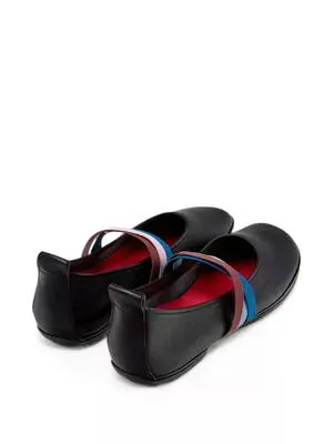Camper Twins Leather Ballet Flats