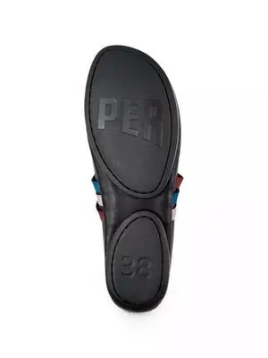 Camper Twins Leather Ballet Flats
