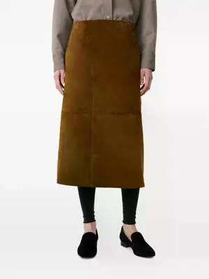 Studio Nicholson Melete Asymmetric Midi Skirt