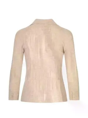 Agnona Ribbed-knit Buttoned-cuff Sweater