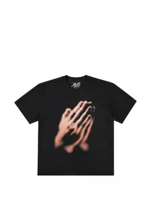 MELT Graphic-print T-shirt - Black