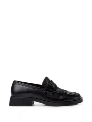 Camper Twins Fringed-tassel Loafers - Black