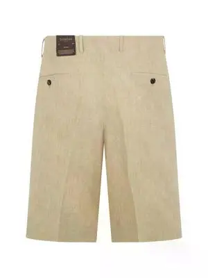 SLOWEAR Pleated Tailored Shorts