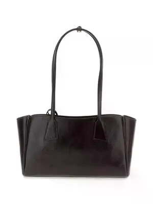 HIDESINS Small Crinkled-leather Tote Bag