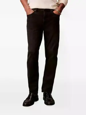 Calvin Klein Logo-patch Straight-leg Jeans