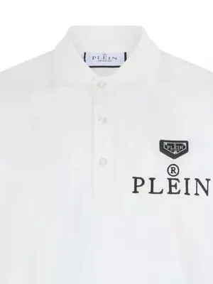 Philipp Plein Logo-embroidery Polo T-shirt