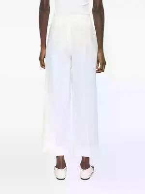 Max Mara Pressed-crease Turned-up Trousers