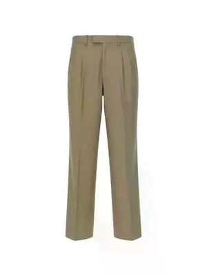 Isaia Pleated Tailored Trousers - Neutrals