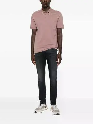 PT TORINO Faded Effect Slim-fit Jeans - Grey