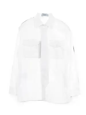 Prada Long-sleeve Shirt - White
