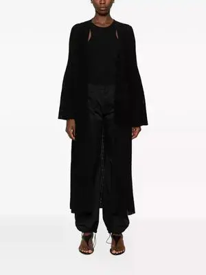 ANTONINO VALENTI Ribbed Bell-sleeve Cardigan